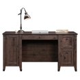 Sauder 422350 Carson Forge Computer Desk, Coffee Oak® Finish - Walmart.com