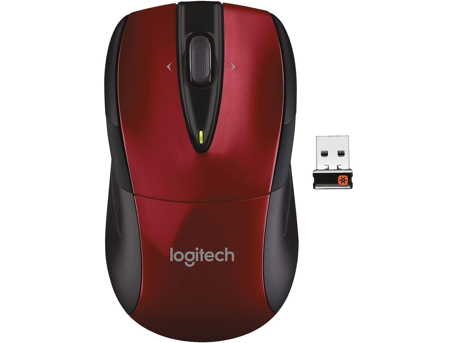 Logitech M525 910-002697 Wireless Optical Mouse Red/Black 375238 ...