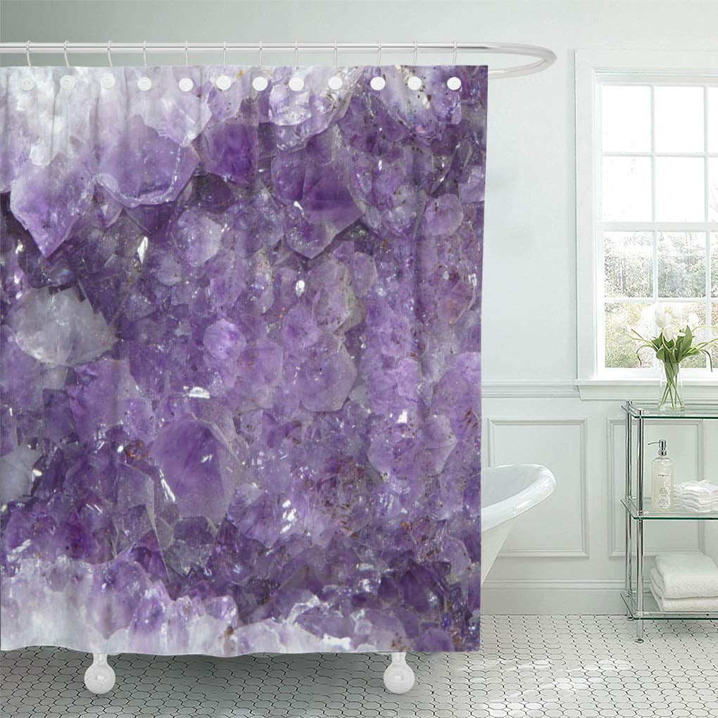 ATABIE Metaphysical Beautiful Purple Amethyst Healing Crystals Geode ...