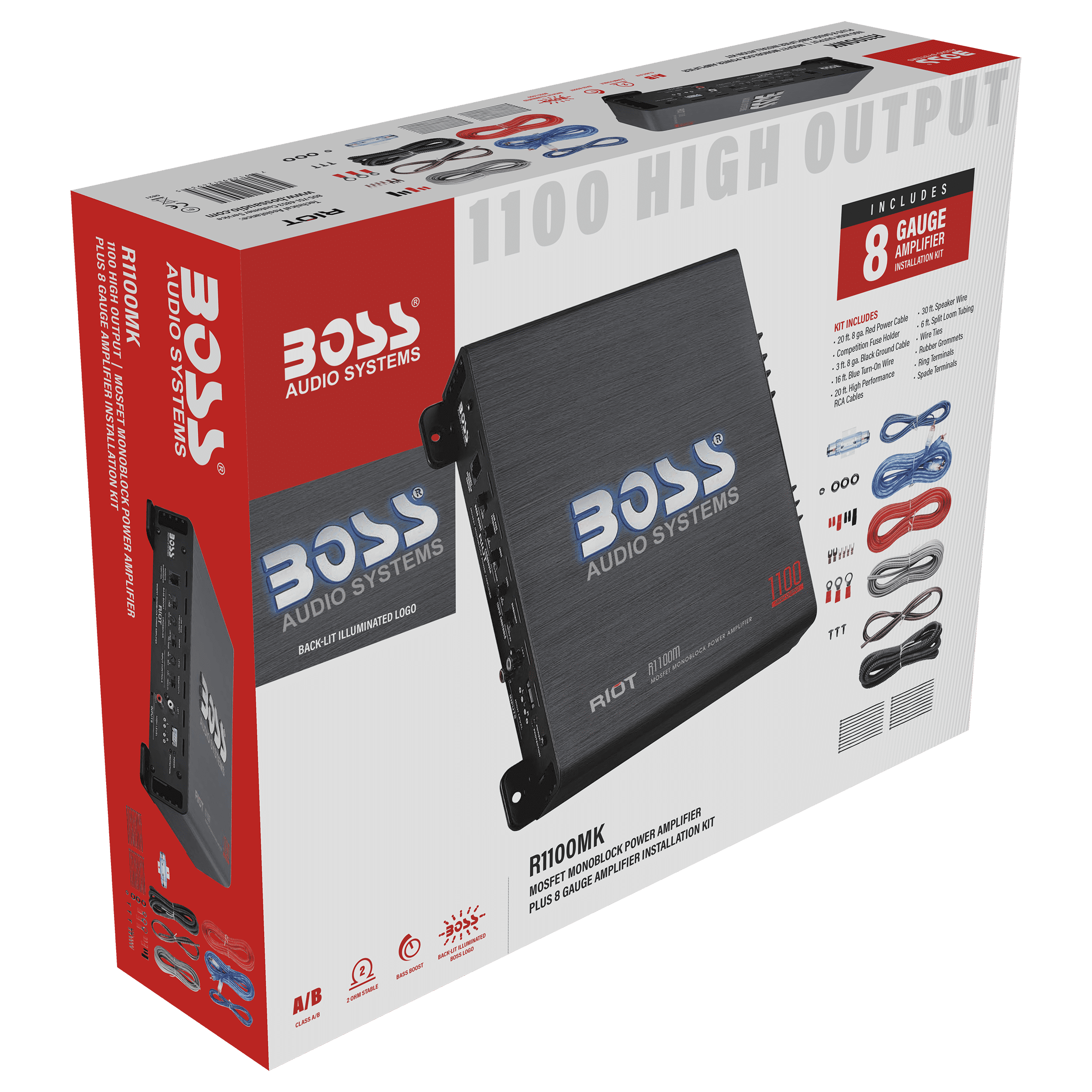 Boss 1100 Watt Amp