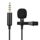 Andoer Microphone,Dslr Camera Lavalier Condenser Mic Ey-510a Portable ...