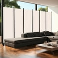 YASRKML 6FT 6 Panel Room Divider, Self-lockable and Foldable with ...