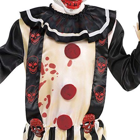 Suit Yourself Slasher Clown Costume for Boys, Size Large, Includes a ...