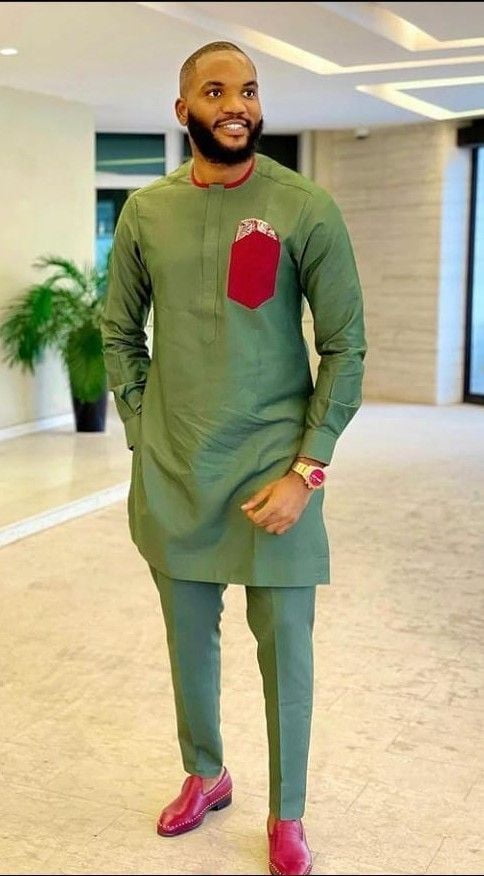 Classy African man clothes, African men traditional wear, African men ...