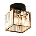 Flush Mount Ceiling Light LED Ceiling Lamp Square Crystal Kitchen ...