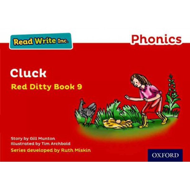 Read Write Inc. Phonics: Red Ditty Book 9 Cluck - Walmart.com