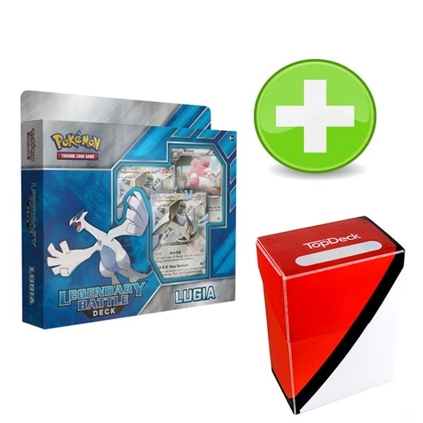 Legendary Battle Deck - Lugia Ex with Poke Ball Colorway Deck Box ...