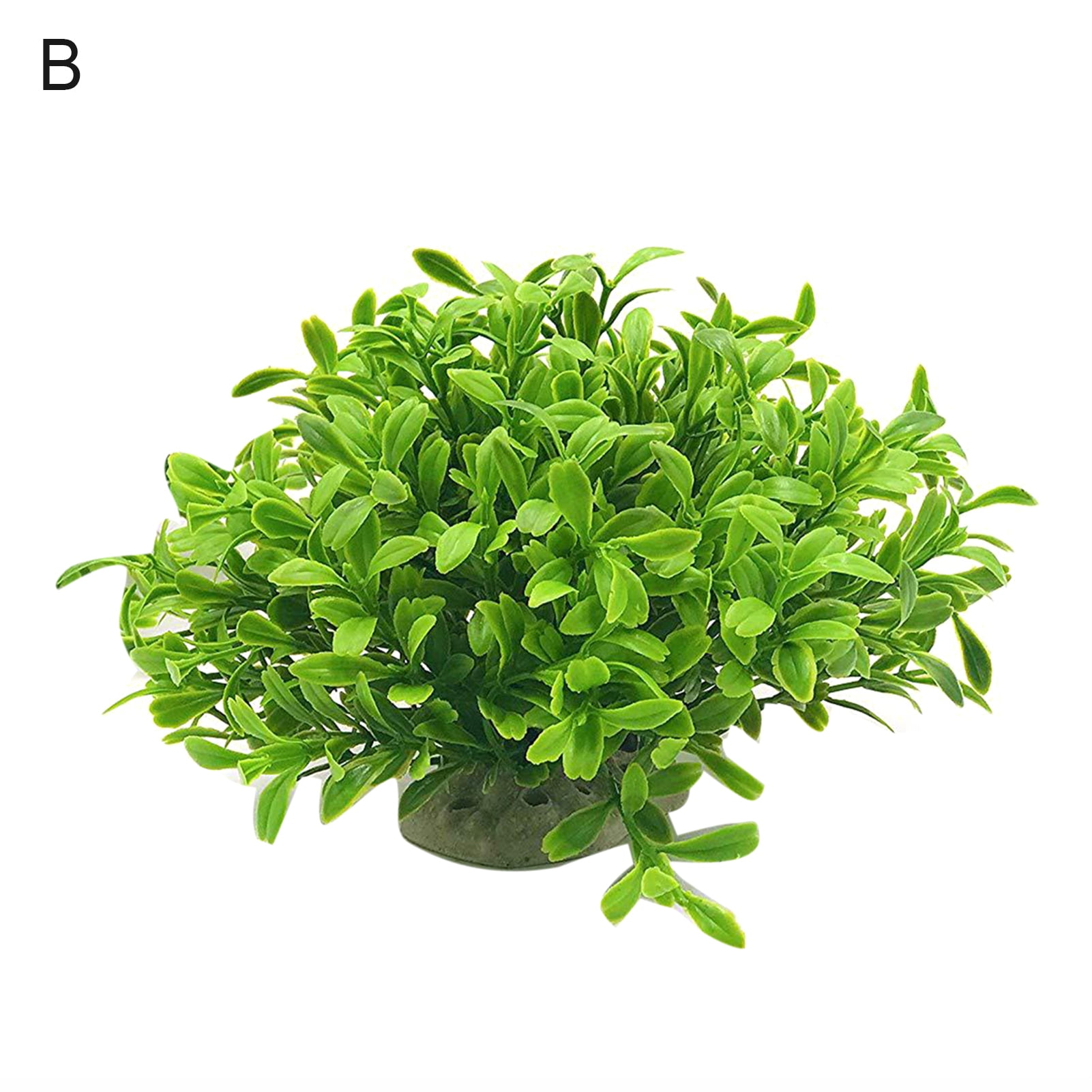 Fish Tank Climbing Pet Box Green Sprout Grass Aquarium Artificial Water ...