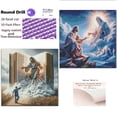 CSZPPQAF 2-Pack Jesus Diamond Painting Kits for Adults - Full Round ...