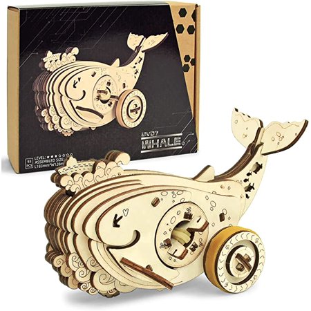 Movable Wooden 3D Puzzles, Adults and Teens Mechanical Model Kits 93 ...
