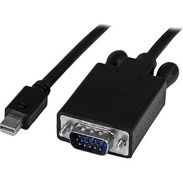 QVS 10ft Mini DisplayPort to VGA Video Cable - Walmart.com