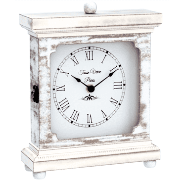 Driini Modern Mid Century Desk & Shelf Clock for Mantle, Bedroom ...