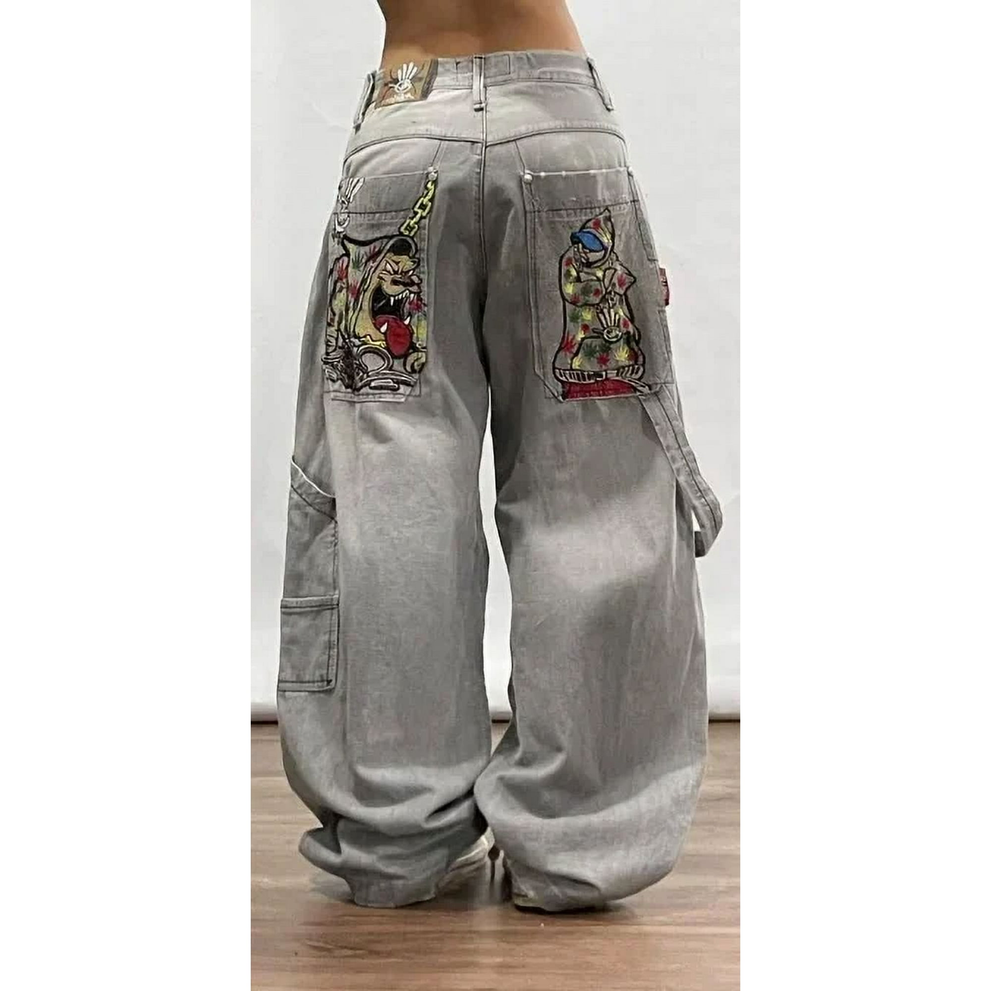 Click here for Jnco Harajuku Fashion Embroidery Pattern 2024 New... prices