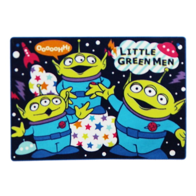 Disney Pixar's Toy Story "Little Green Men" Alien Blue Toddler Blanket ...