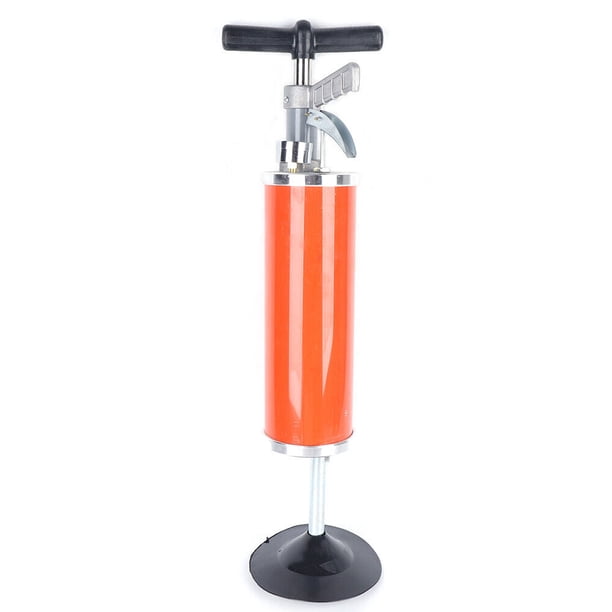 Toilet Plunger, Air Pressure Pipe Cleaning Water Ram Rubber Cone Drain ...