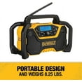 DeWalt Portable 12V/20V MAX Bluetooth Jobsite Radio with USB & Impact ...