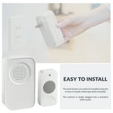 Newhouse Hardware Wireless WCMP Door Chime Kit with Remote, 150 ft ...