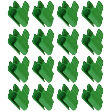Betterlifefg-50 Pcs Greenhouse Row Cover Clips Pipe Clamps Greenhouse ...