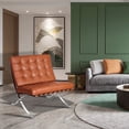 Modern Leisure Chair Lounge chair Leather Side Chair Club Chair with ...