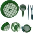3-piece set gardening seeder set, soil cone plant germination tool ...