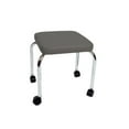 Mobile treatment (physical therapy) stool, square top, gray - Walmart.com