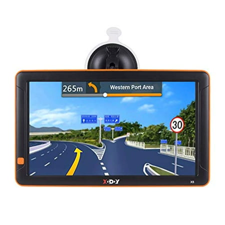 Truck GPS Xgody GPS Navigation 9" Inch Big Screen for Truck Drivers ...