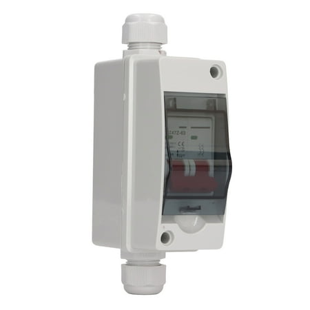 Solar Disconnect Switch DC500V IP65 Waterproof Outdoor Small Breaker ...