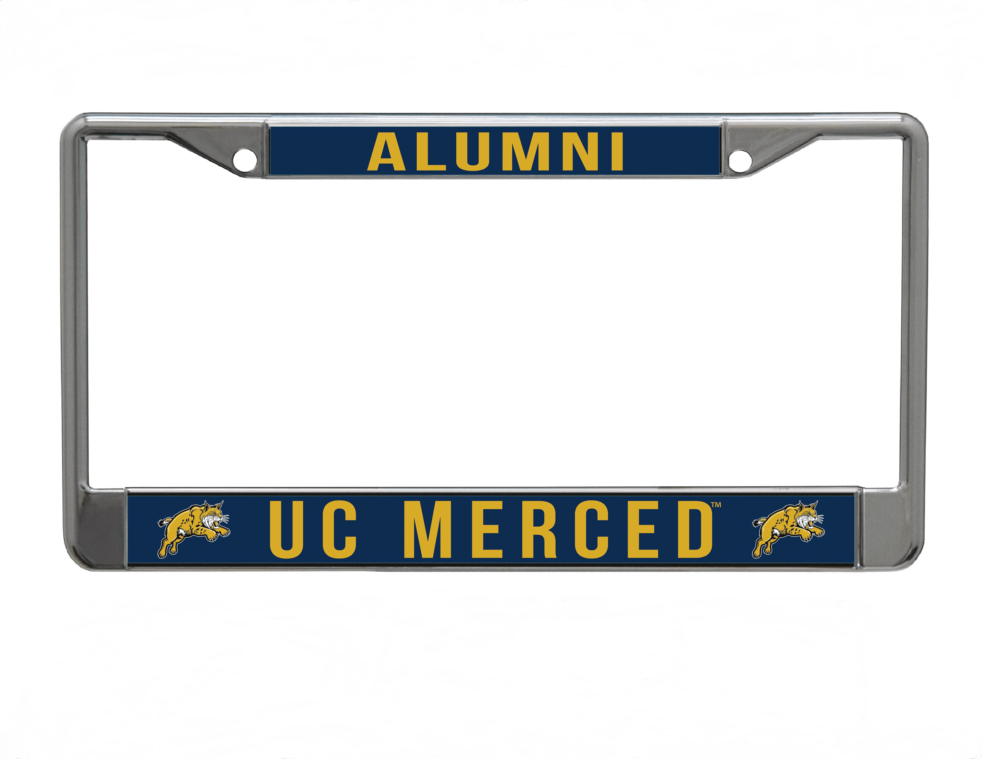 UC Merced Alumni Chrome License Plate Frame - Walmart.com