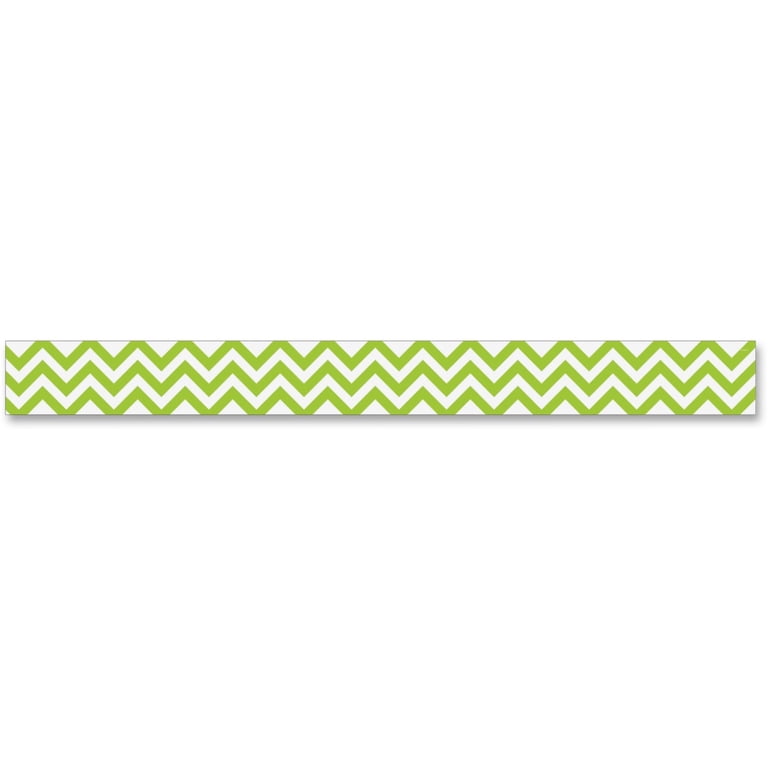 Green Chevron Border
