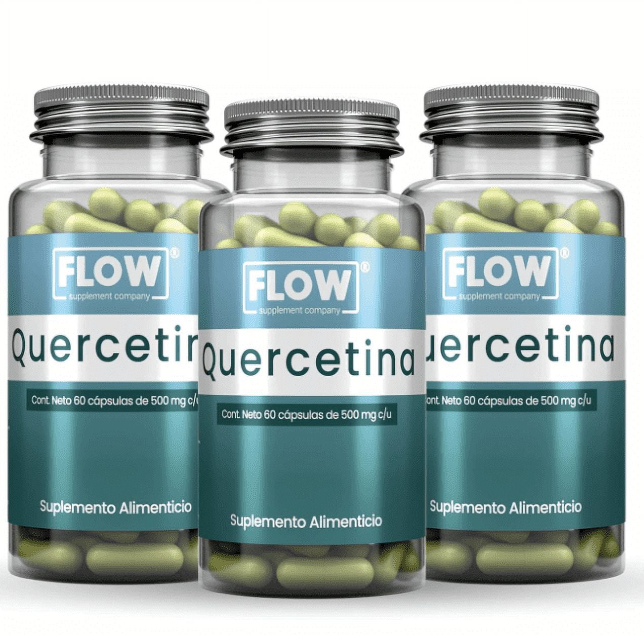 Suplemento FLOW Quercetina 3 PACK 270 Capsulas 500 mg | Walmart en línea