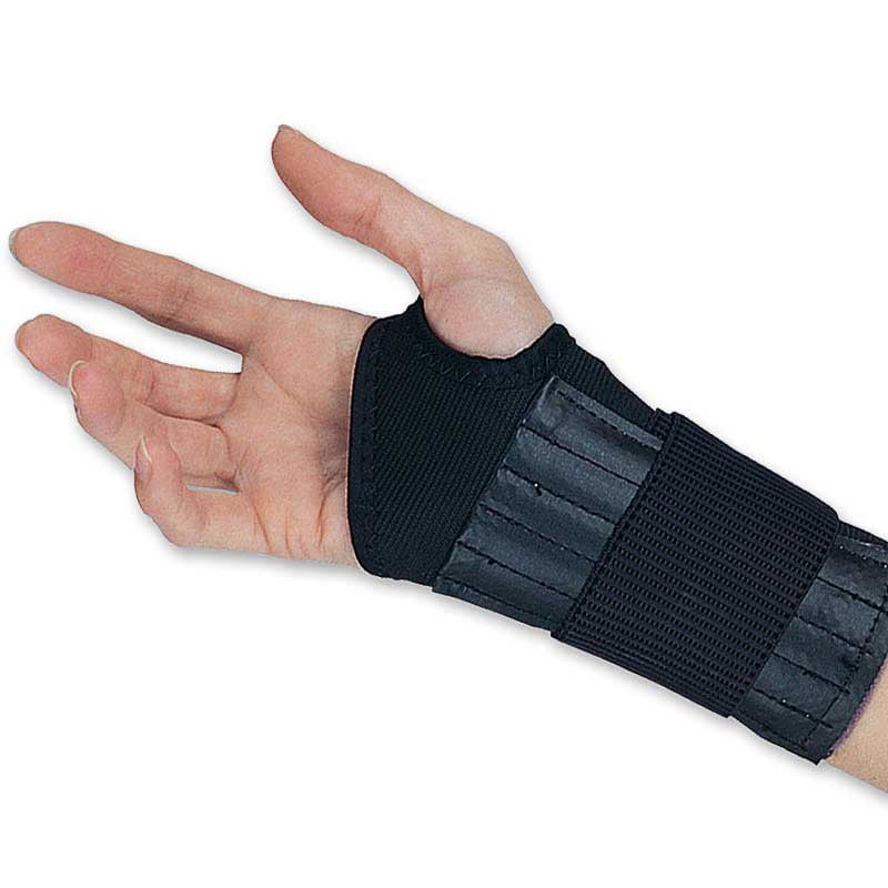 Core Elastic Wrist Support with Stays Right-Black-Medium - Walmart.com