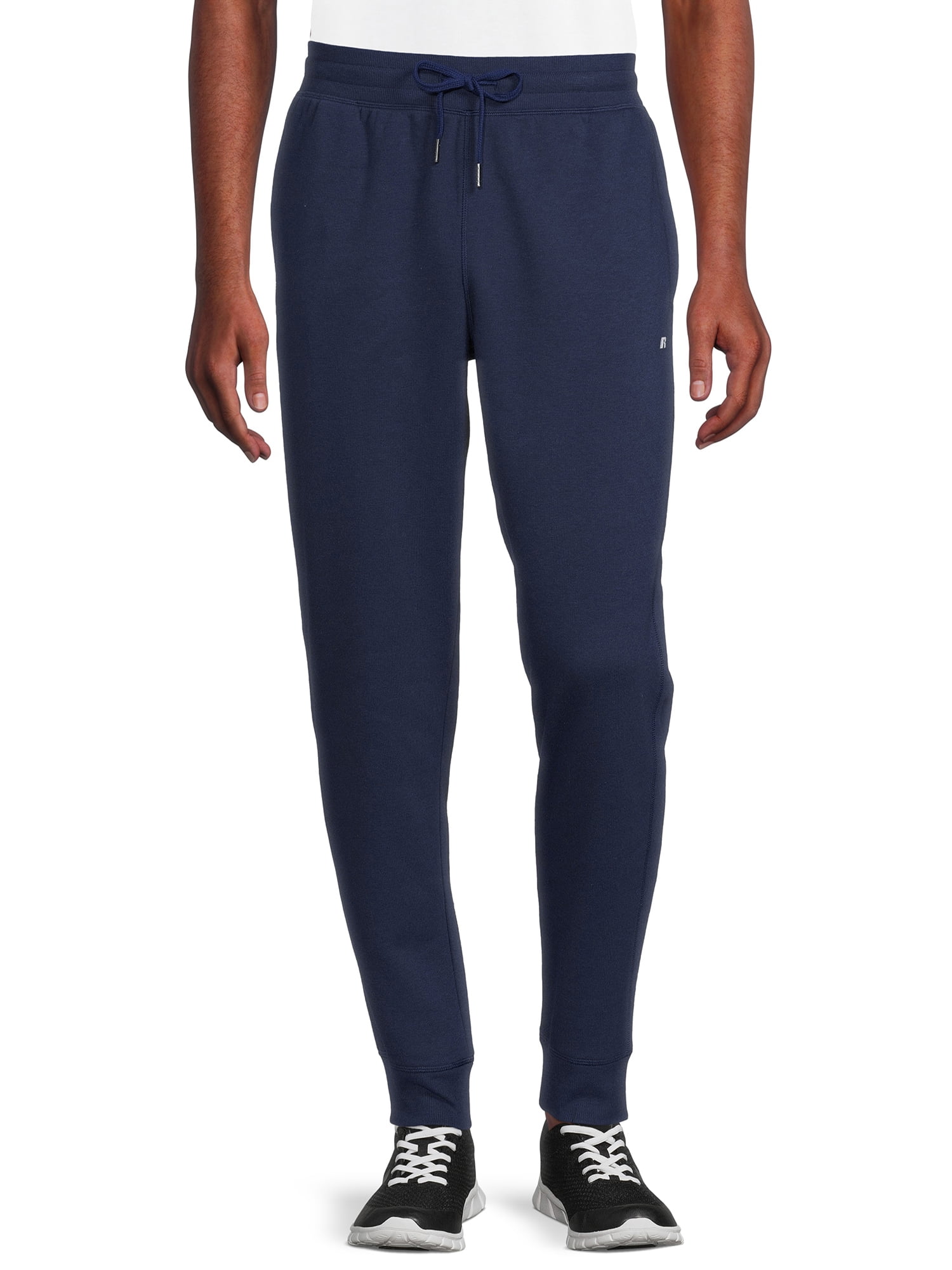 Russell Men's and Big Men's Fleece Jogger Pants, Sizes up to 3XL ...