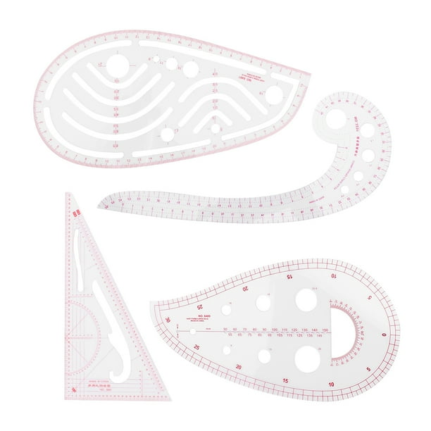 Juego De Reglas De Costura, Juego De Reglas De Corte, 4 Reglas De ...