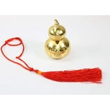 Feng Shui Hanging Gold Calabash Gourd - Wealth & Good Luck - Walmart.com