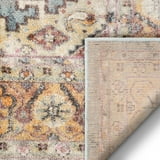 Well Woven Rodeo Roswell Blue Bohemian Eclectic Aztec Persian 2'3" x 7 ...