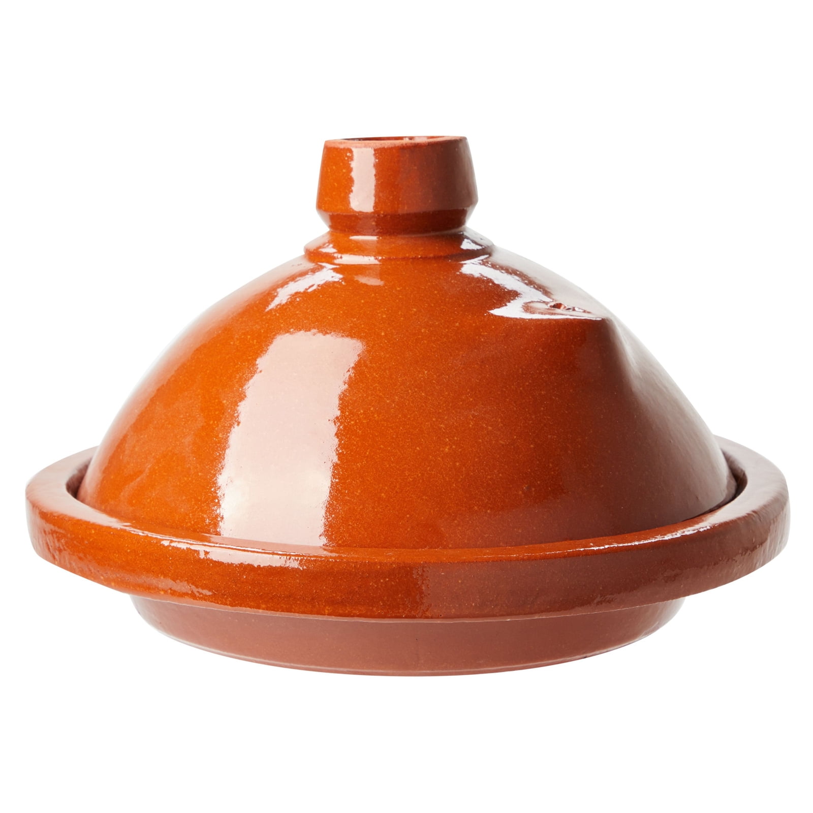 Moroccan Tagine Clay Cooking Pot with Lid for Meat, Stew, Casserole (12 ...