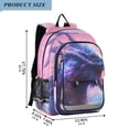 ALAZA Glitter Dargon School Laptop Backpack Travel Bag Casual Student ...