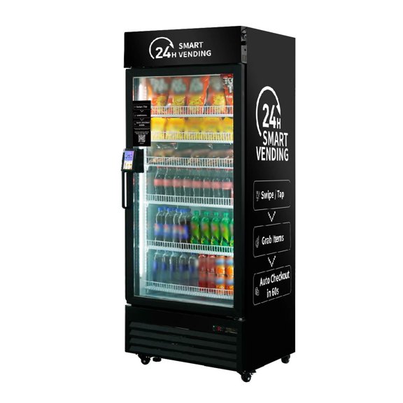 DC-360D Combo Vending Machine,Smart Refrigerated Vending Machine with ...