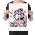 Cozy Gamer Girl Energy All Day - Gamer Girl - 13x19 Poster Print ...