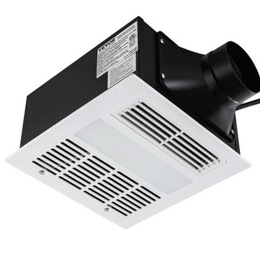 Broan-Nutone A110L InVent Series Single-Speed Fan with LED Light ...