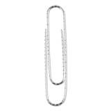 Universal Jumbo Silver Nonskid Paper Clips, Wire, Large Size, 1000/Pack ...