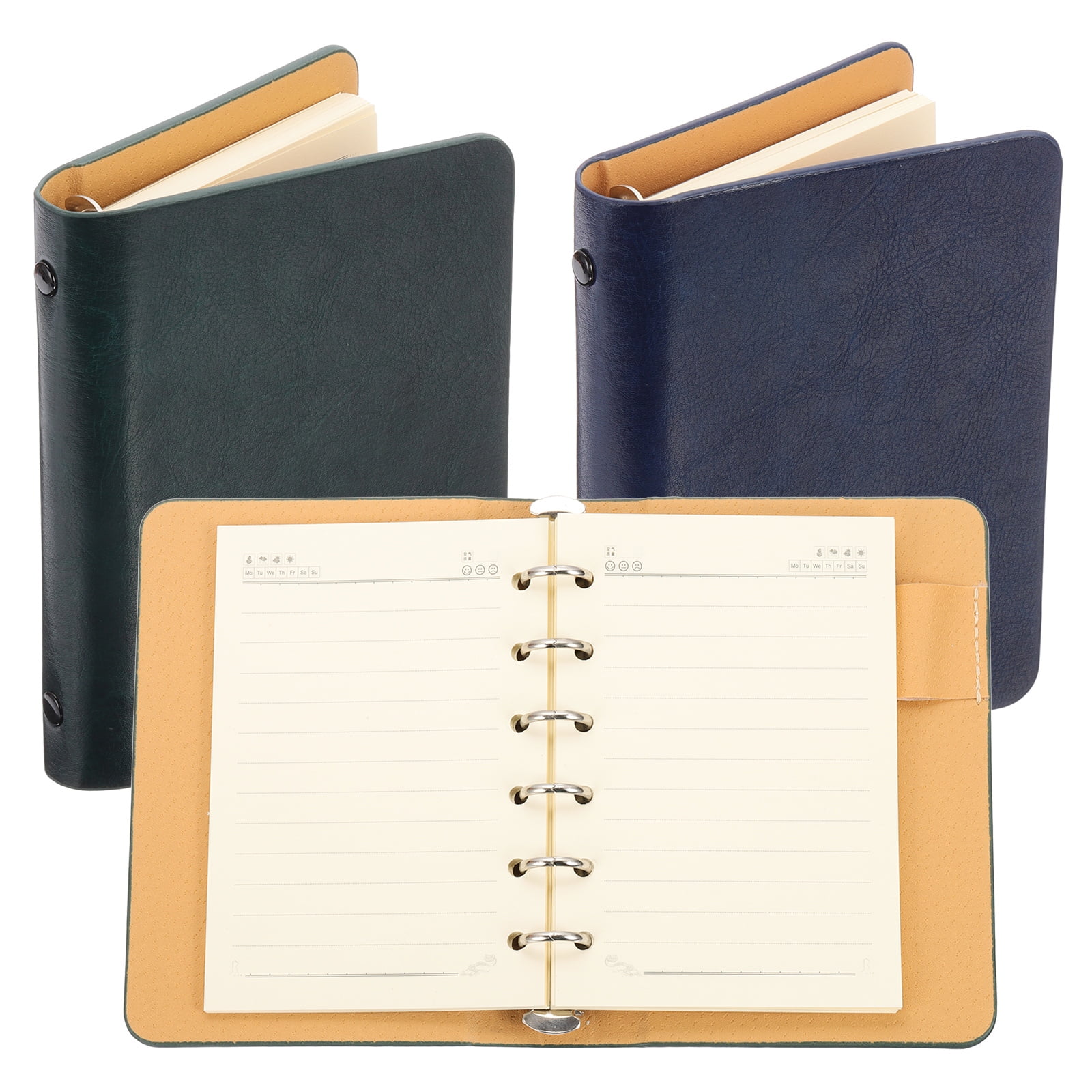 Click here for Unique Bargains 6 Ring Binder Cover  2 Pack A7 Lea... prices