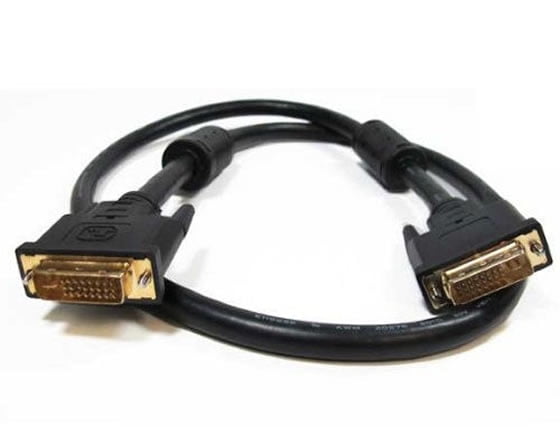 AYA 6Ft (6 Feet) DVI-I Dual Link (24+5) Male to Male Digital/Analog ...