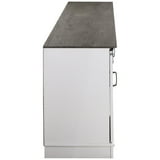 Saint Birch Finley Wood White TV Stand - Walmart.com