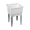 Mustee UtilaTub 20-Gallon Deep Free-Standing Utility/Laundry Tub, 33 X ...