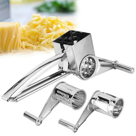 Spptty Cheese Grater,Multi‑Function Stainless Steel Cheese Grater Hand ...