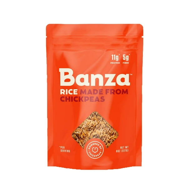 Banza Chickpea Rice -- 8 oz Pack of 2 - Walmart.com