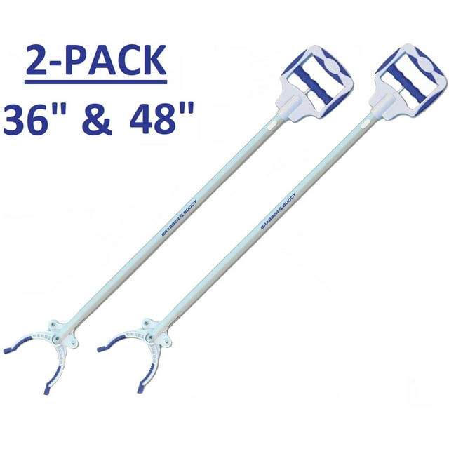 Grabber Buddy Extender 36" & 48" with 2 Heavy-Duty Magnets | 2 PACK ...