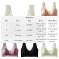 Censtreet Daily Sleep Bra for Women Breathable Wirefree with Gathered ...