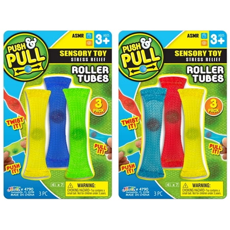 Marble Mesh Ball Fidget Toy Pack (2 Packs of 3) Stress Relieve Increase ...